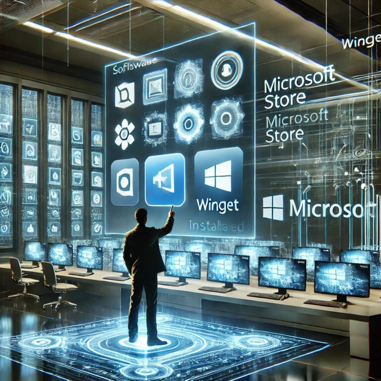 Microsoft Store & Winget: App-Management in Windows – kMarflow | WinIT-Blog